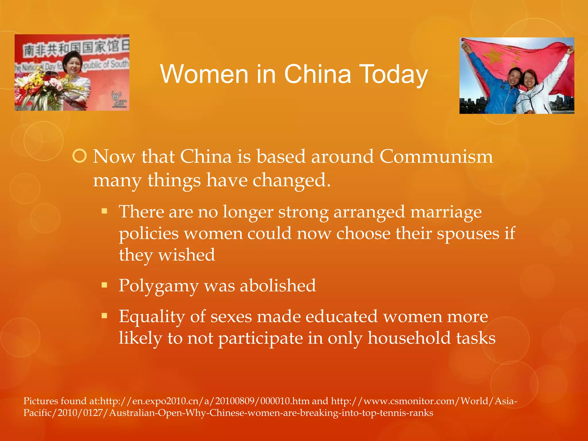 Women of china power point introduction | PPT