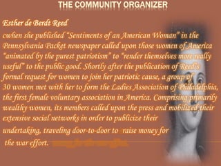 Women of the american revolution | PPTX