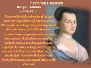 Women of the american revolution | PPTX
