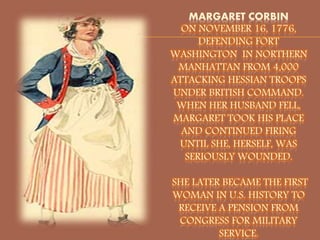 Women of the american revolution | PPTX