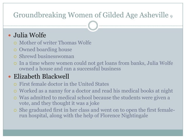 Taylor—Upper Class Women of the Gilded Age | PPT