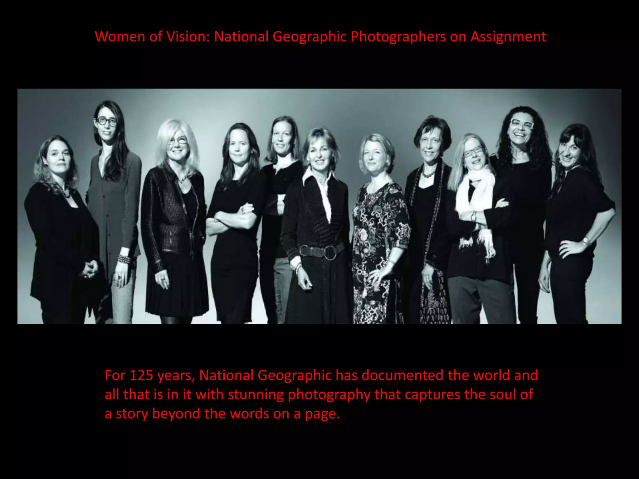 Women of Vision: National Geographic Photographers on Assignment | PPSX