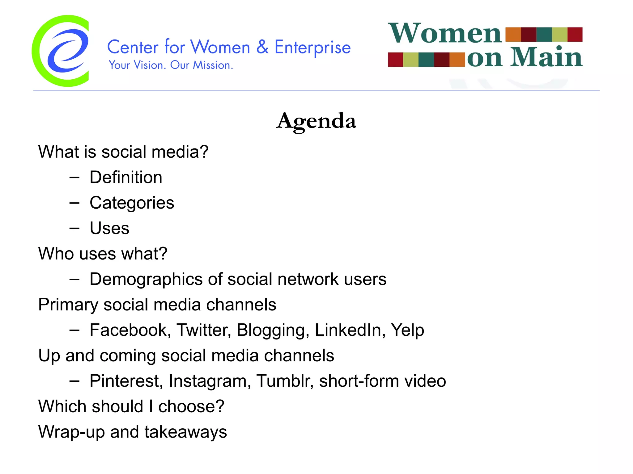 Social Media 101: Understanding Social Media Channels, Demographics ...