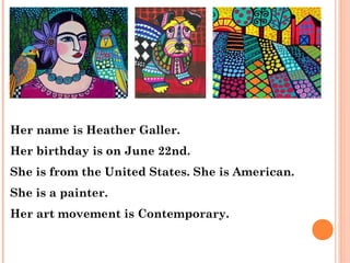 Women painters ppt | PPT