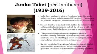 Women pioneers | PPTX