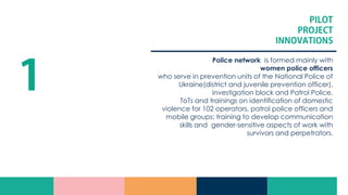 Women police units presentation | PDF