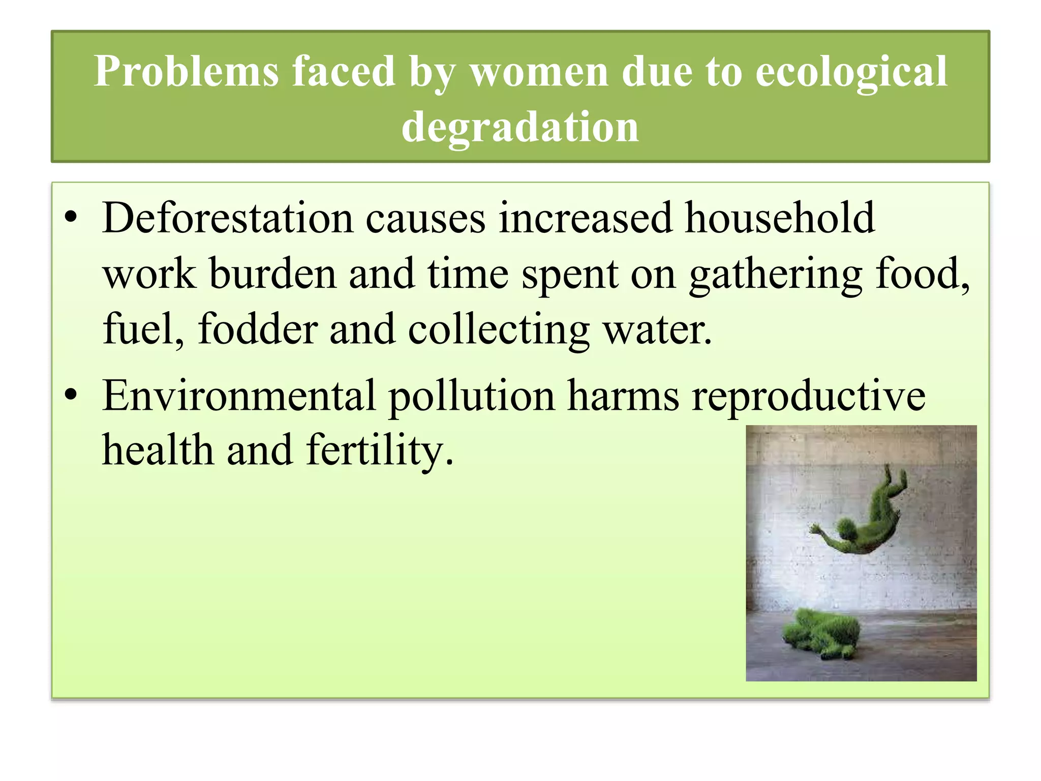 Contribution of Women in Environmental Movement: An Overview by Sadaf ...
