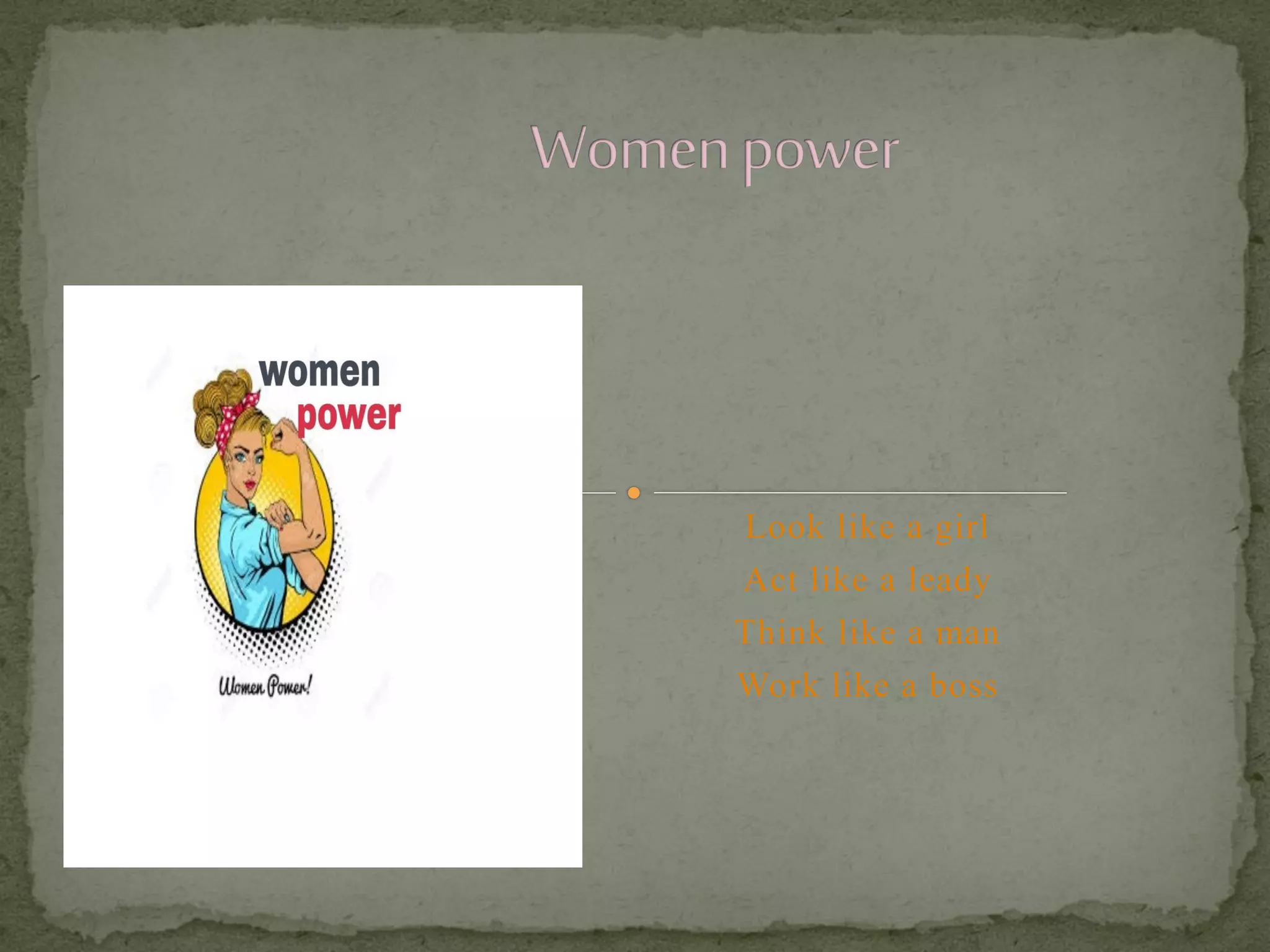 Women power ppt (2) | PPT