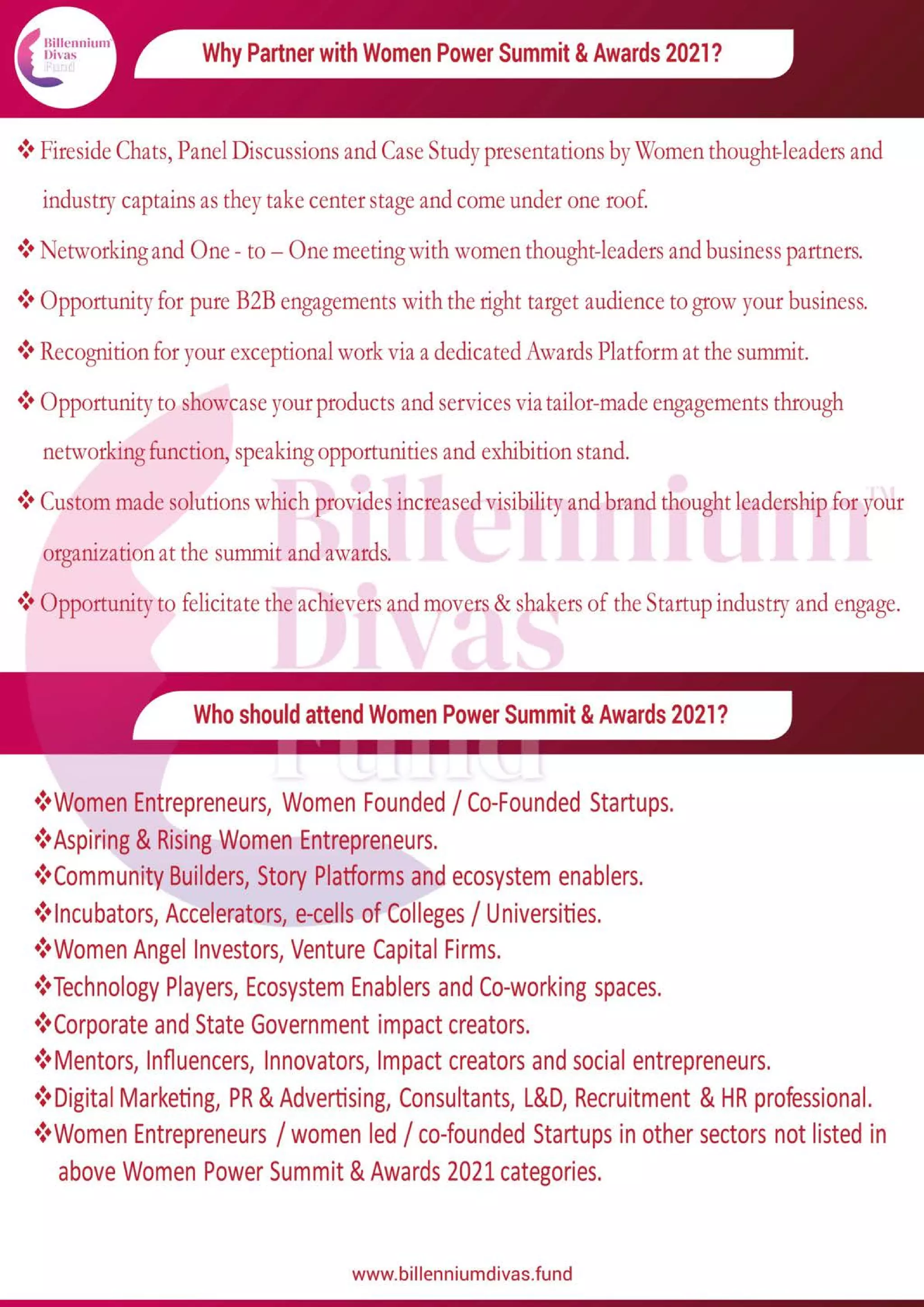 Women Power Summit & Awards 2021 | PDF