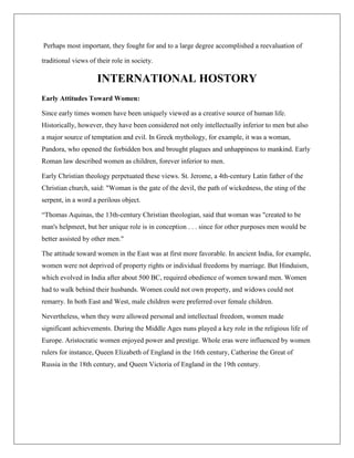 Women right and women protection bill in pakistan | PDF