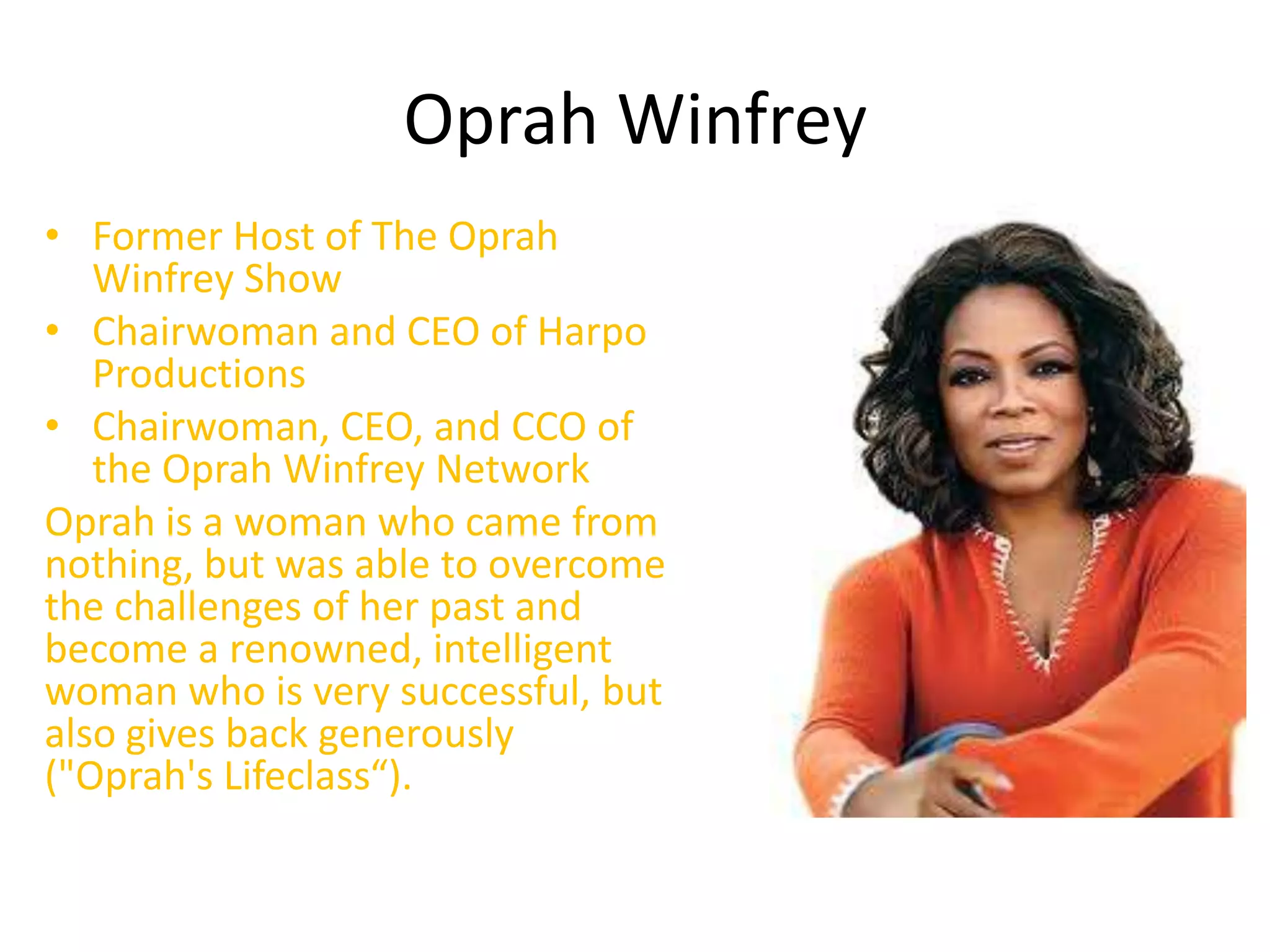 Women Role Models Pptx Elections Politics