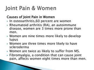 Womens & Joint Health | PPTX