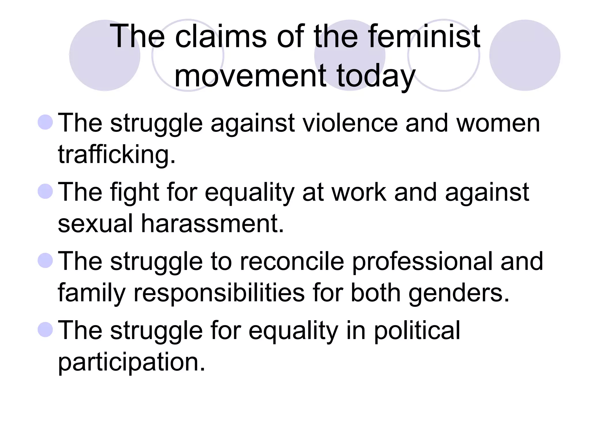 Women's movements | PPSX