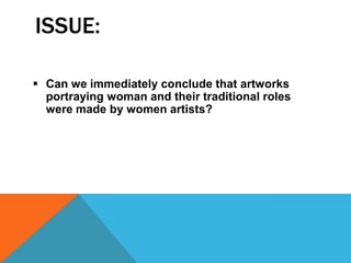Women’s art | PPTX
