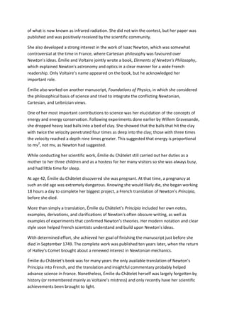 Women scientists brief biographies | PDF