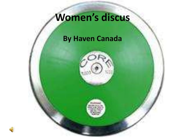 Women’s discus | PPT