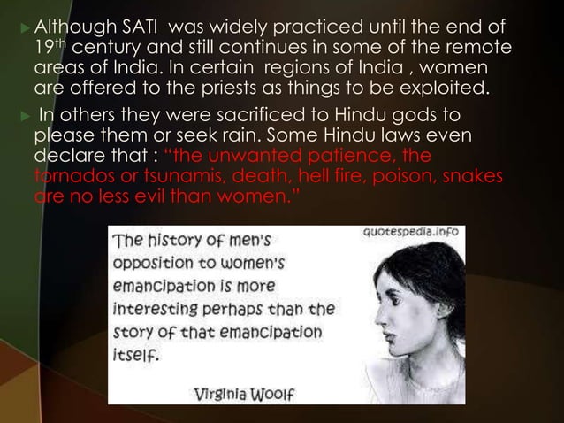 Women‘s emancipation in India | PPT