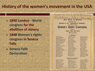 Womens emancipation 3 by kathrin corrected | PPT