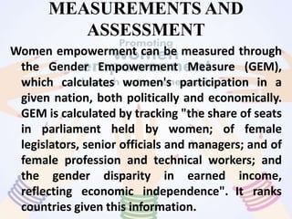 Women's empowerment | PPTX