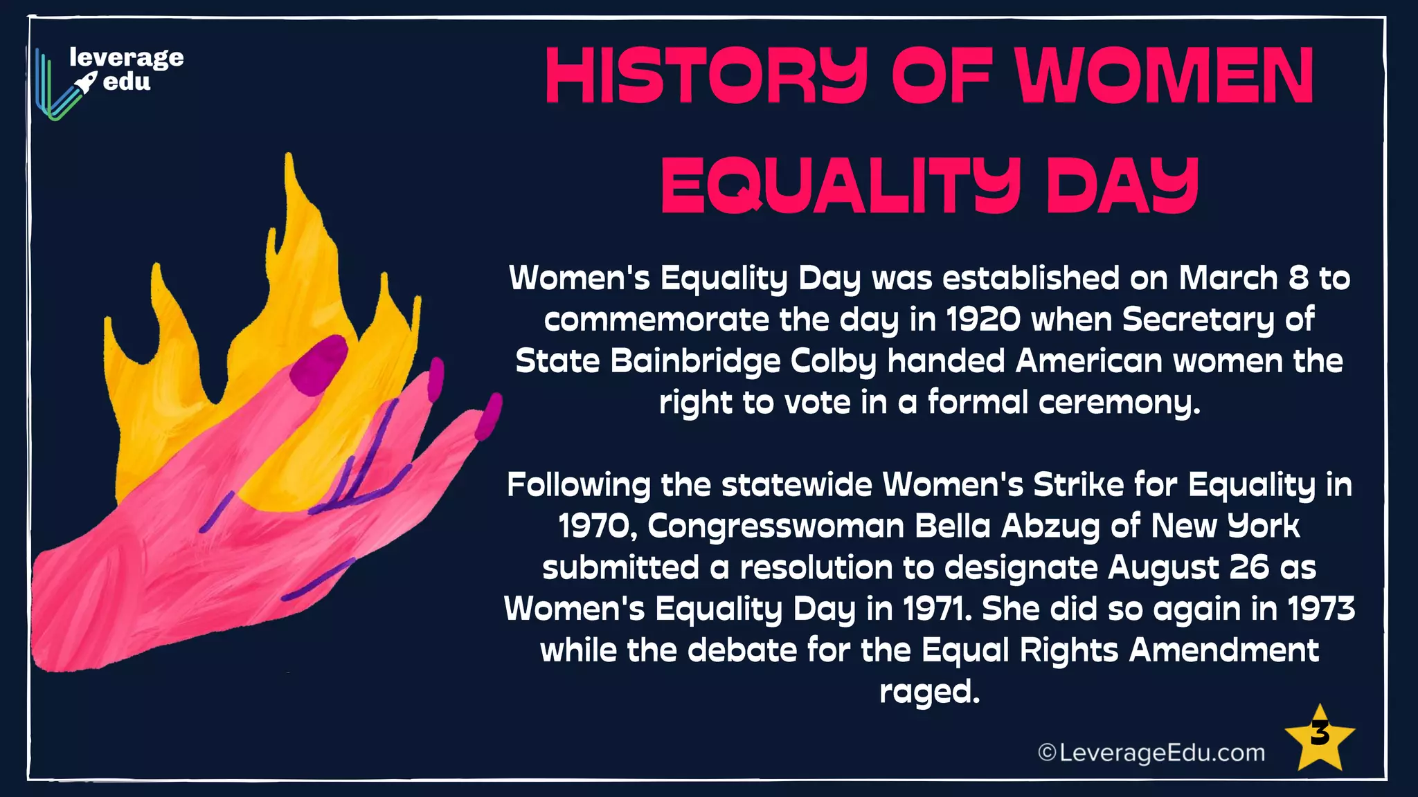 Women's Equality Day - History, Theme and Significant Movements | PPTX