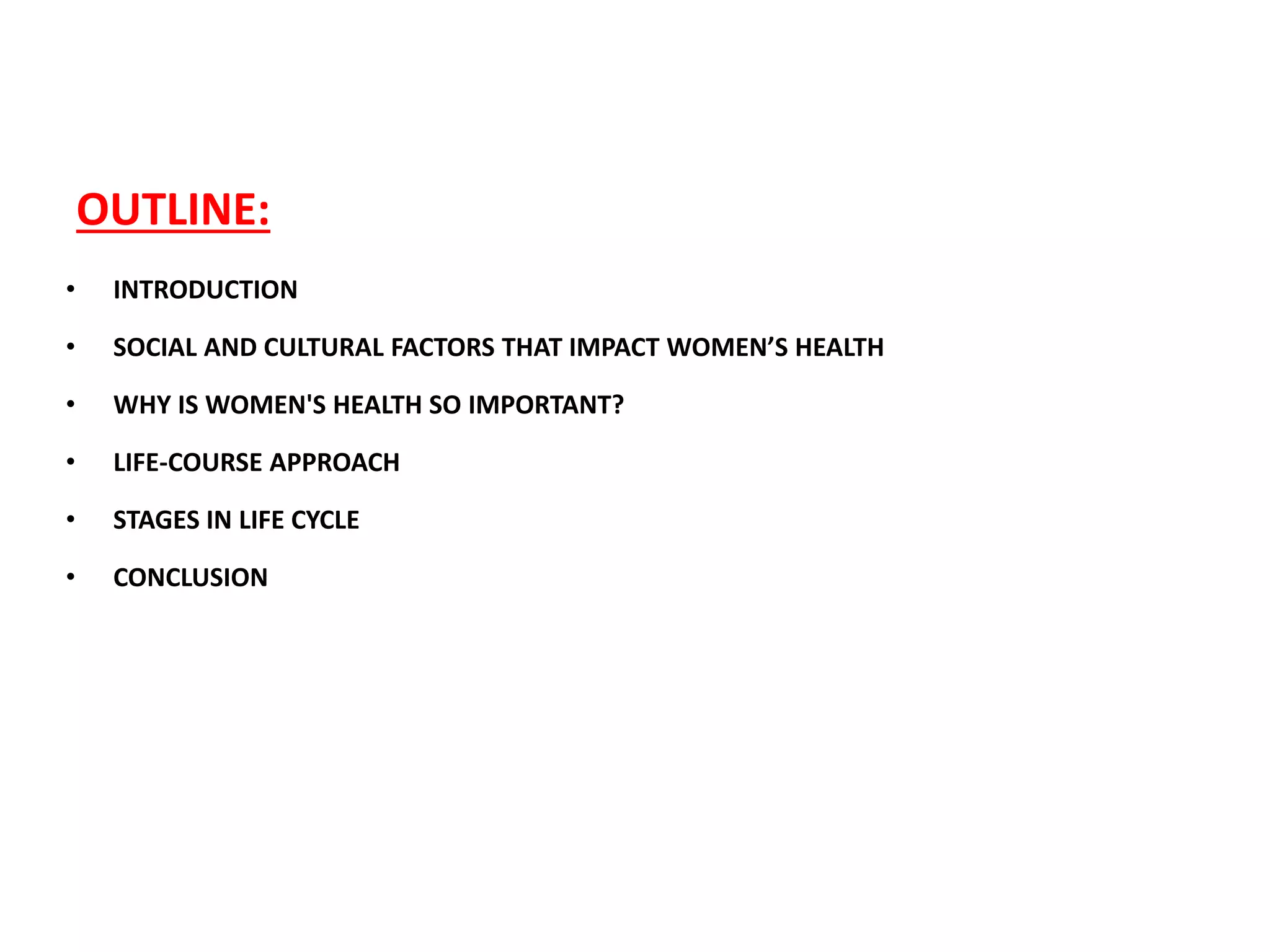 Women's health …..a life cycle approach.pptx