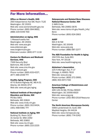 Global Medical Cures™ | Womens Health- HEALTHY AGING | PDF