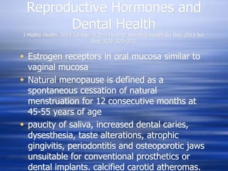 Women_s Health-Hormones and Stress - ADEA 3-16.ppt