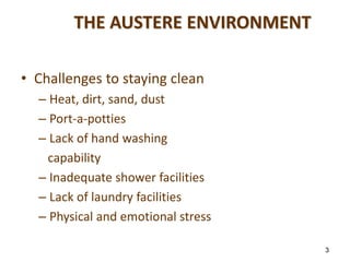 Womens health in austere environments v2 | PPTX | Sexual Conditions ...