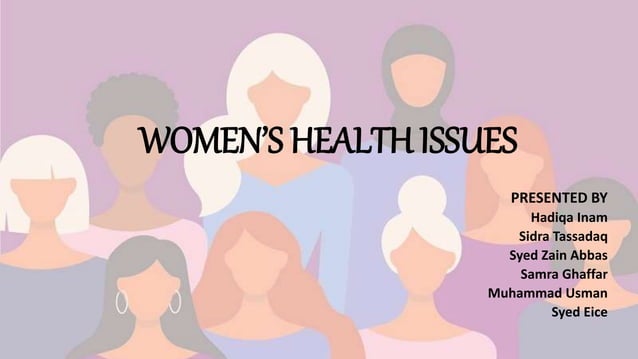 Women's health issues ppt (1).pptx