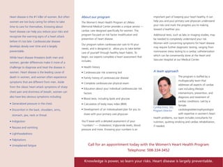 Womens heart health | PDF