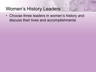 Women’s History Month of Presentation.pptx