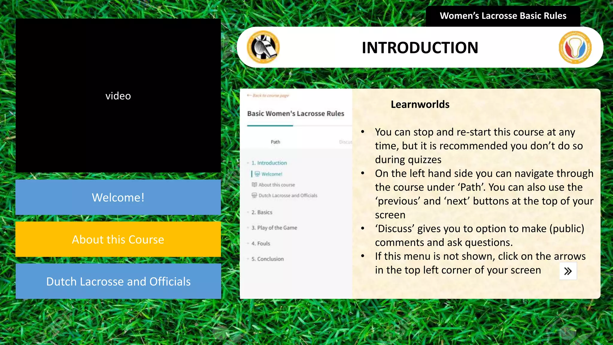 Women's Lacrosse Basic Rules 23-24.pptx