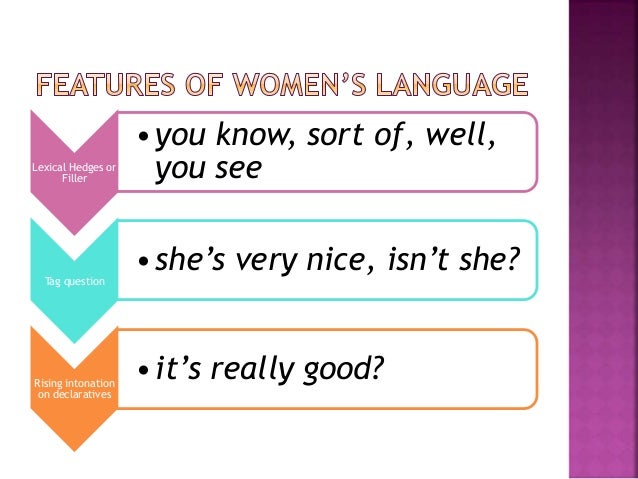Women's language