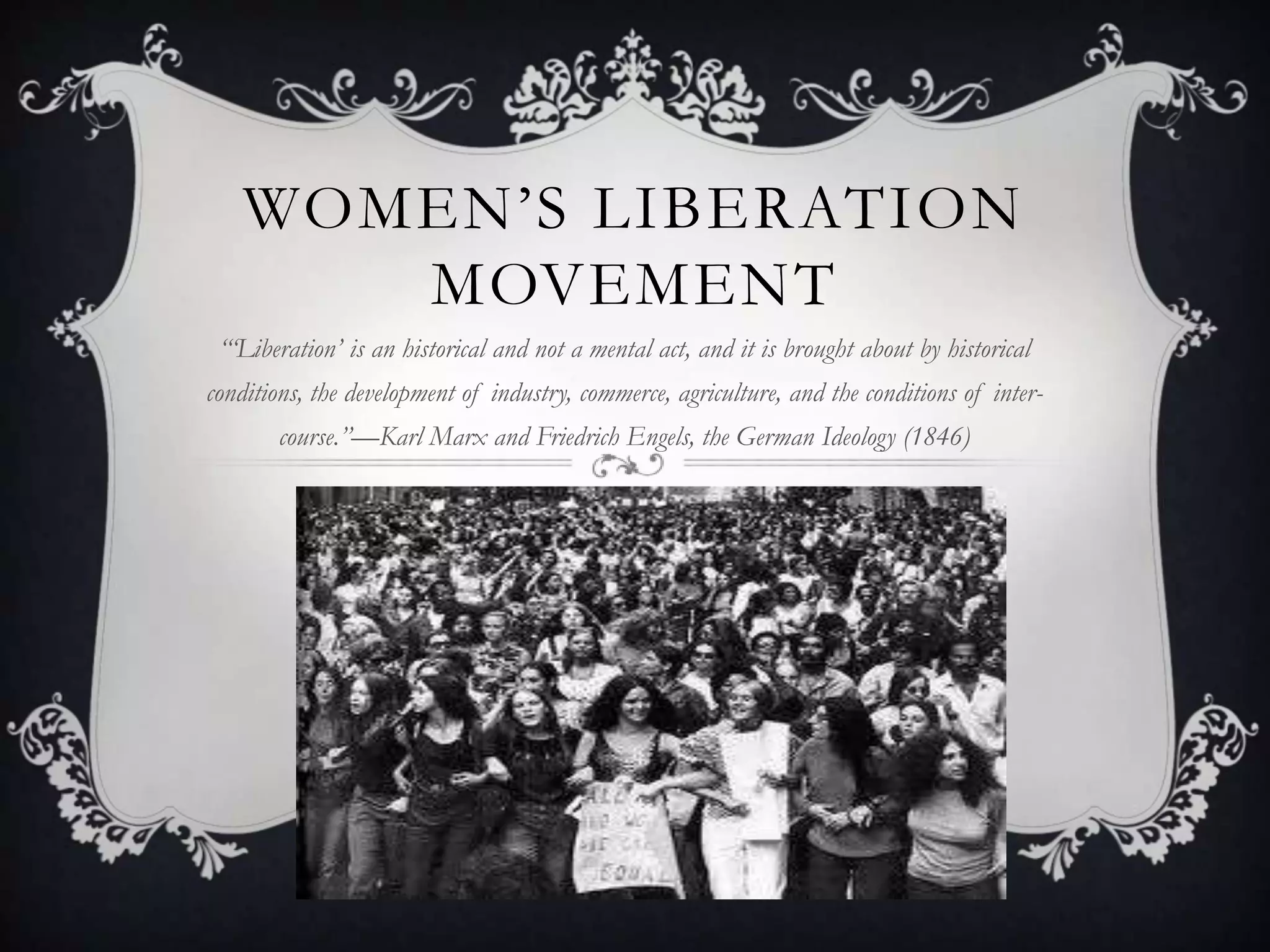 Women’s liberation movement pp | PPTX