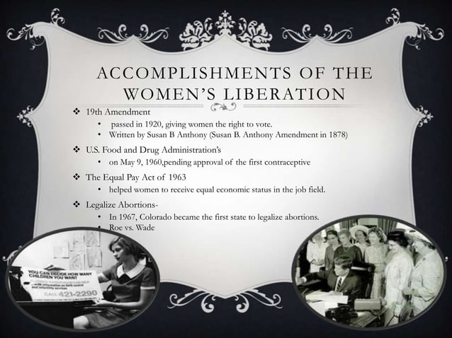 Women’s liberation movement pp | PPTX | Debated Sensitive Social Issues ...