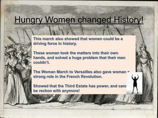 The Womens March on Versailles | PPTX