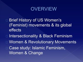 Womens movements and Social Policy | PPTX