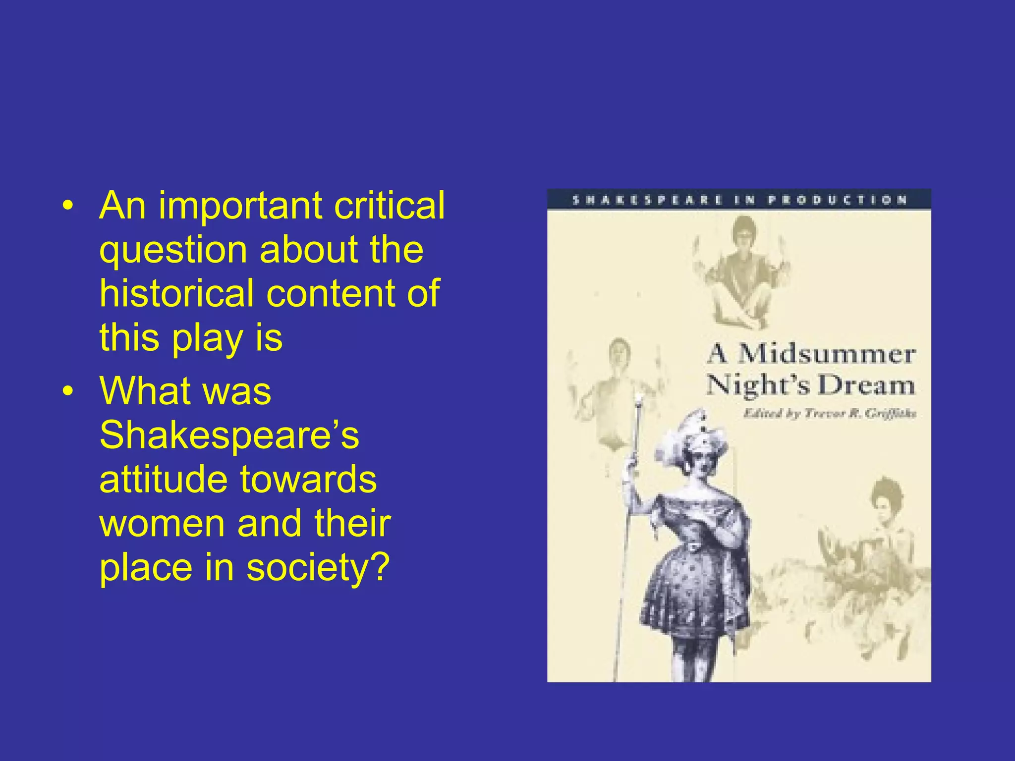 Womens Place In Elizabethan Society | PPT
