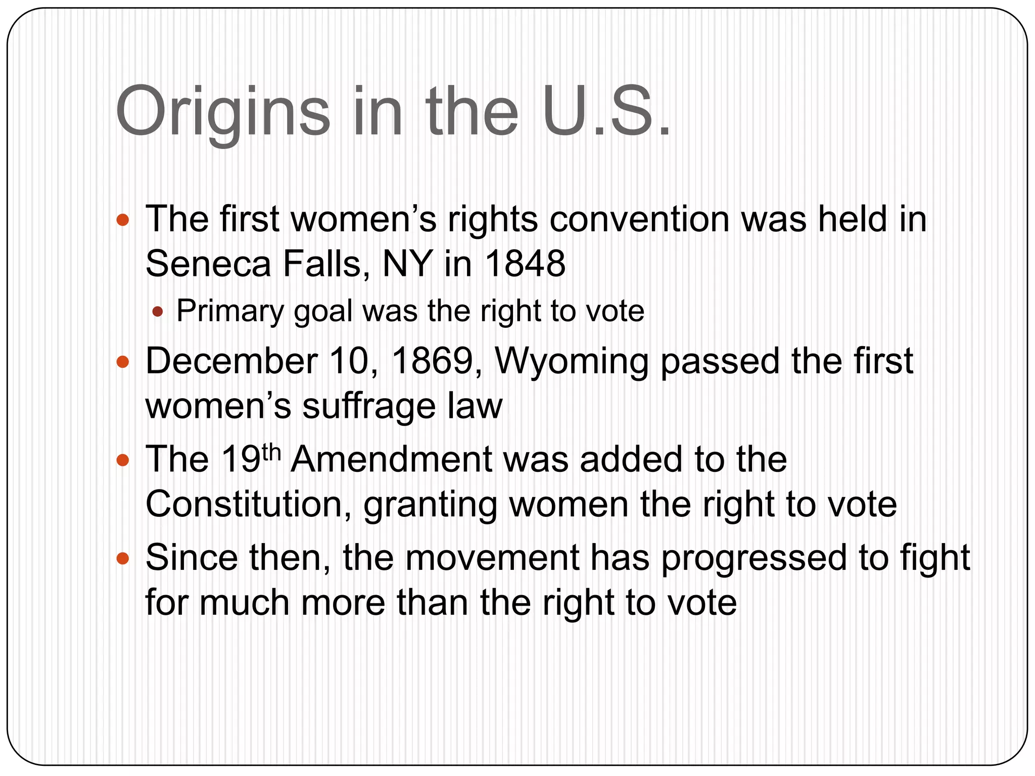 Womens Rights | PPTX