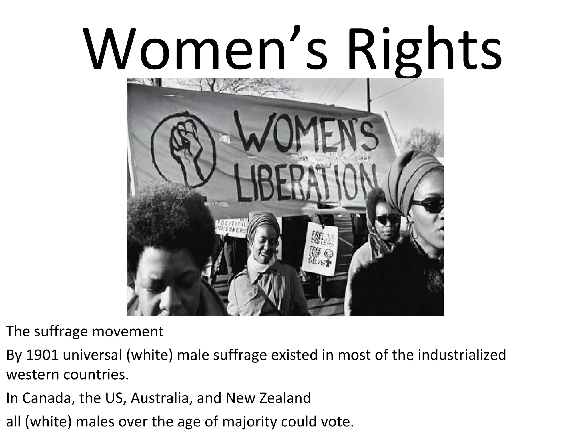 Women's rights | PPT