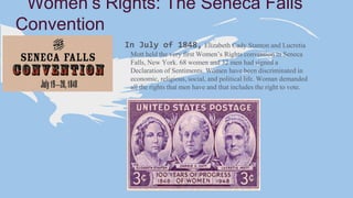 Women's Rights History in the U.S. | PPT