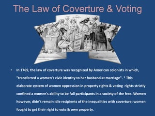 Womens Rights Movement | PPTX | Politics