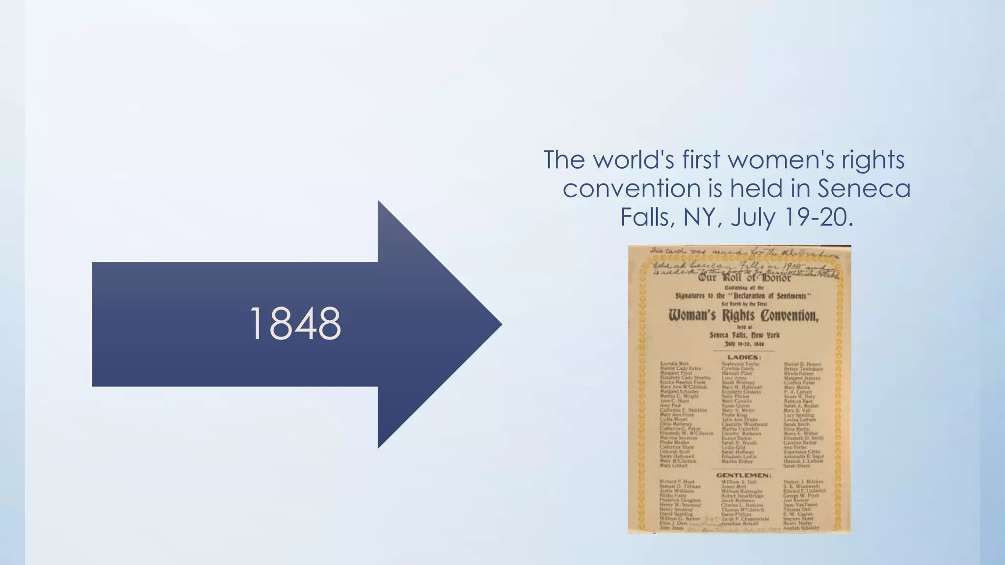 Women's Rights Movement | PPTX