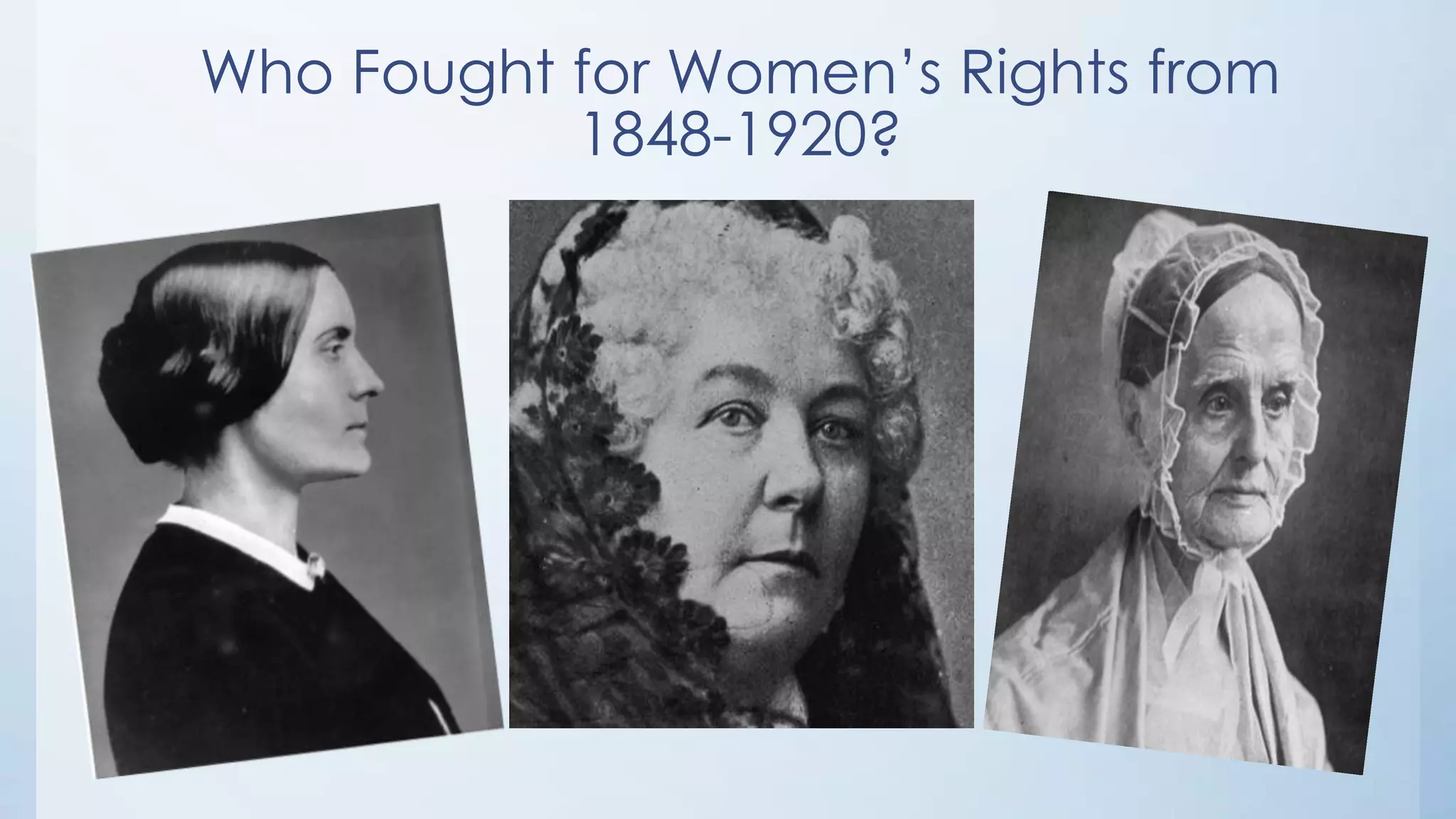 Women's Rights Movement | PPTX