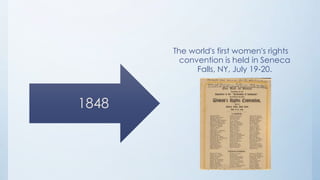 Women's Rights Movement | PPTX