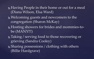 Women’s role in the church | PPTX