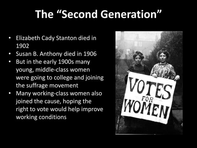 The Progressives: Women’s Suffrage | PPT