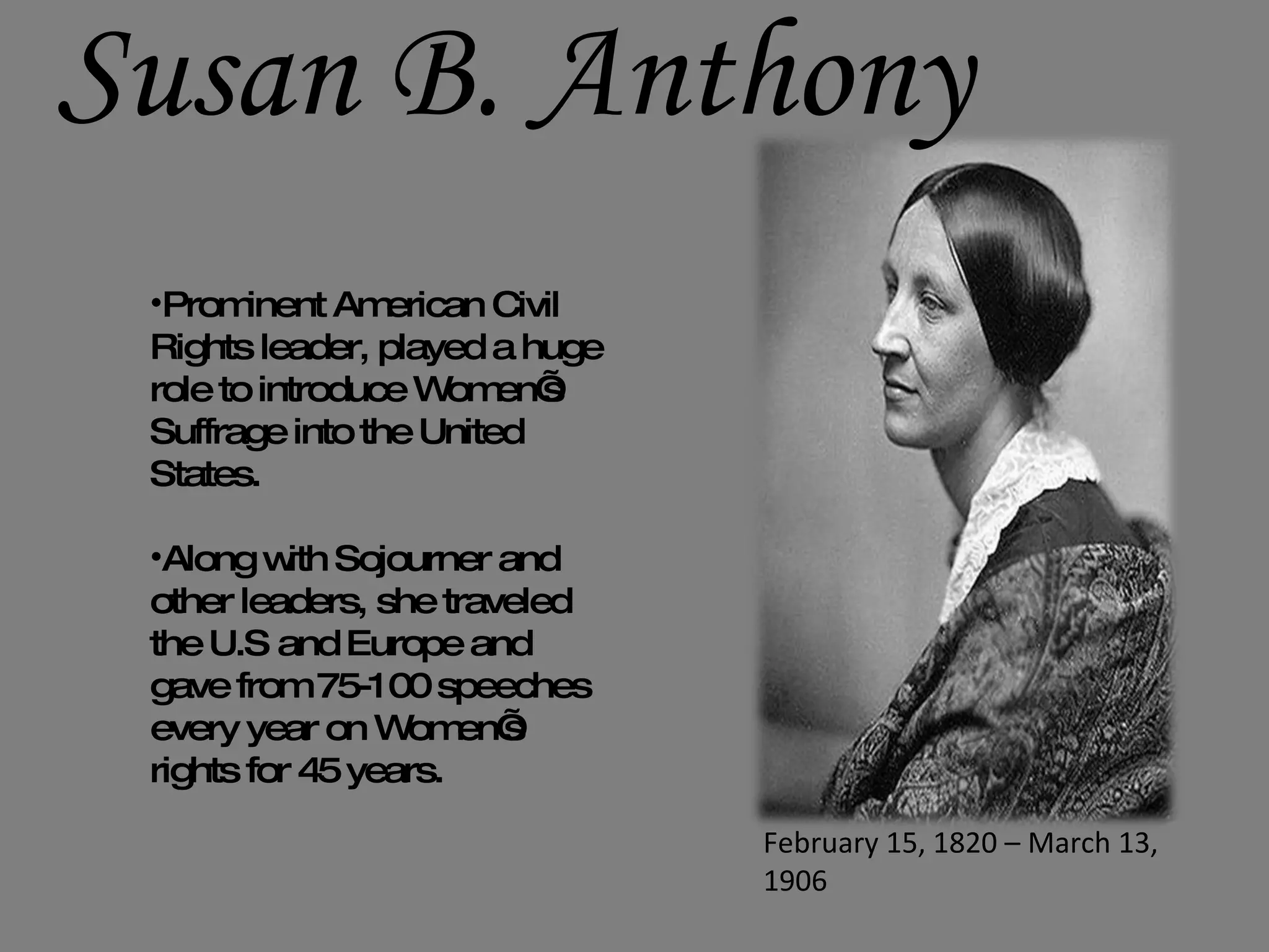 Women’s suffrage movement | PPT