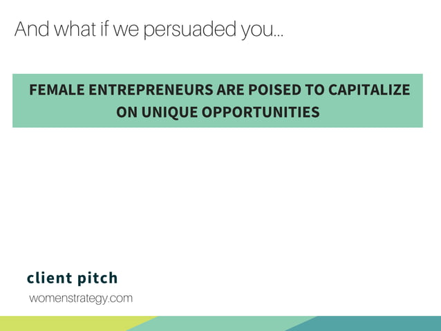 Female Entrepreneurs: Women Strategy | PPT