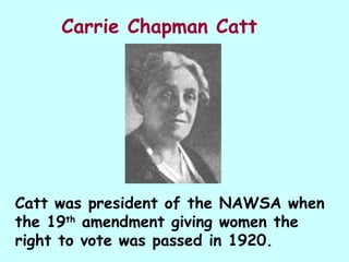 Women suffrage | PPT